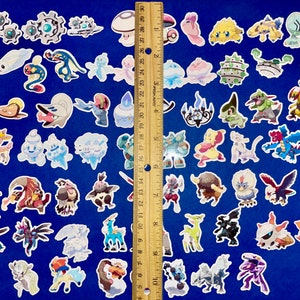 Unova Sticker Set - Etsy