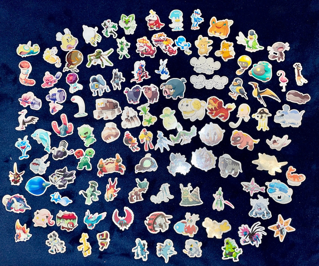 Paldea Sticker Set - Etsy