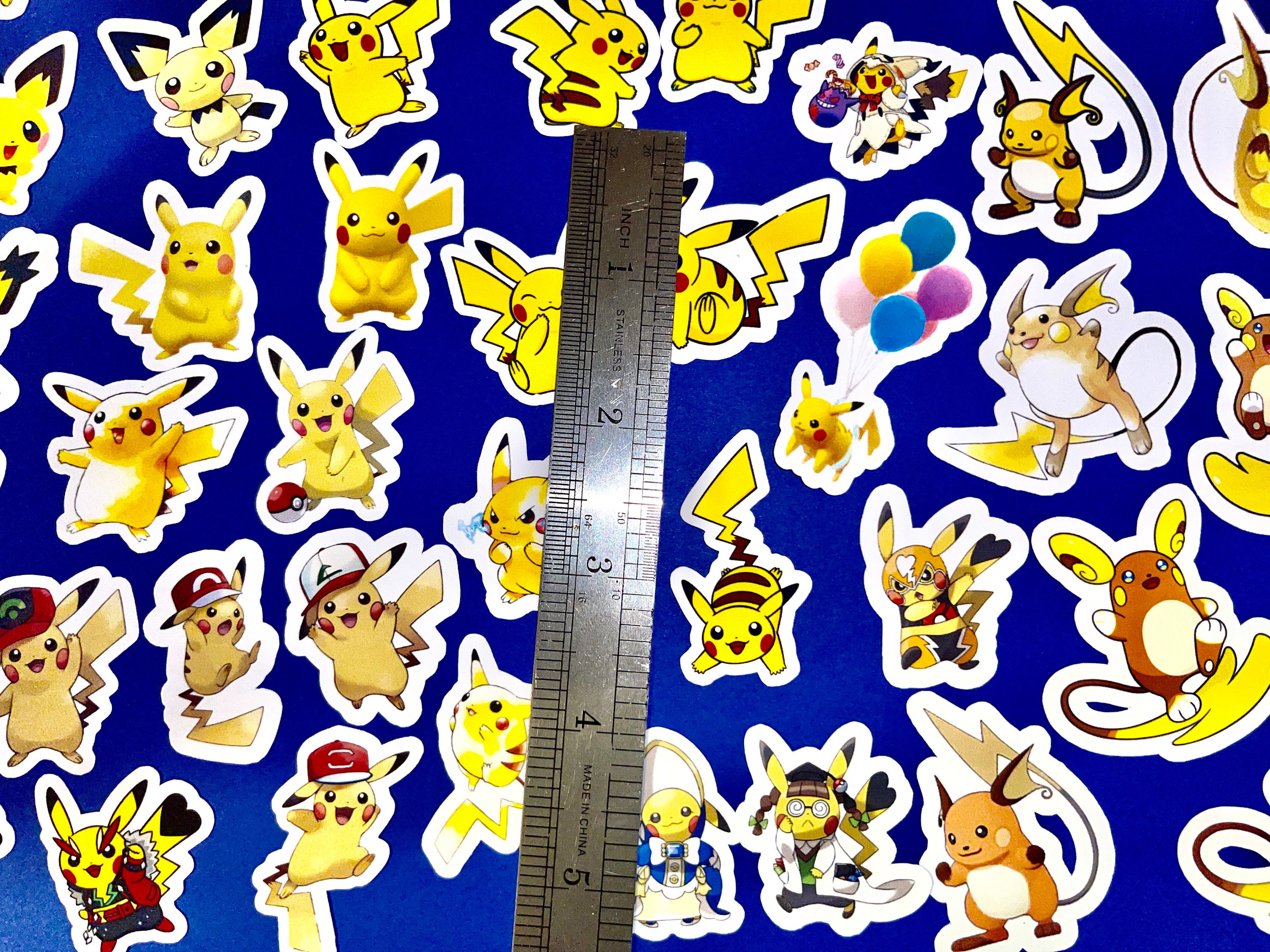 Pikachu Sticker Set updated - Etsy