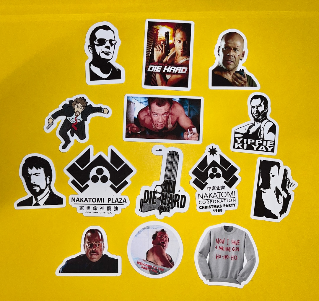 Die Hard Sticker Set - Etsy