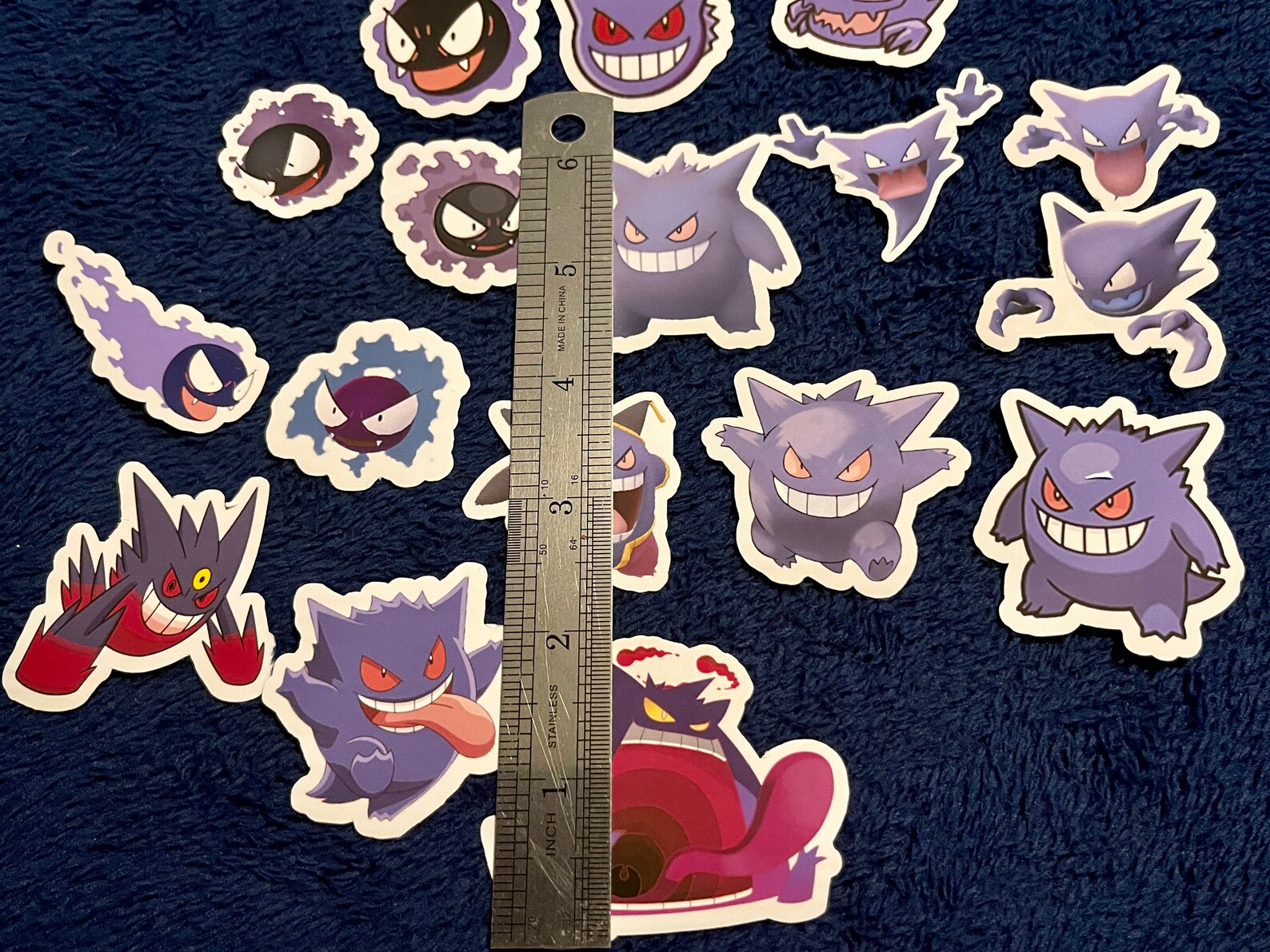 Gengar Sticker Set - Etsy
