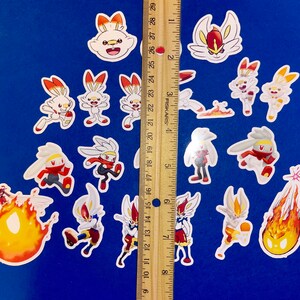 Scorbunny Sticker Set - Etsy