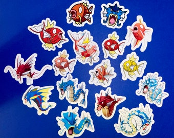 Magikarp Shiny Decal - Etsy