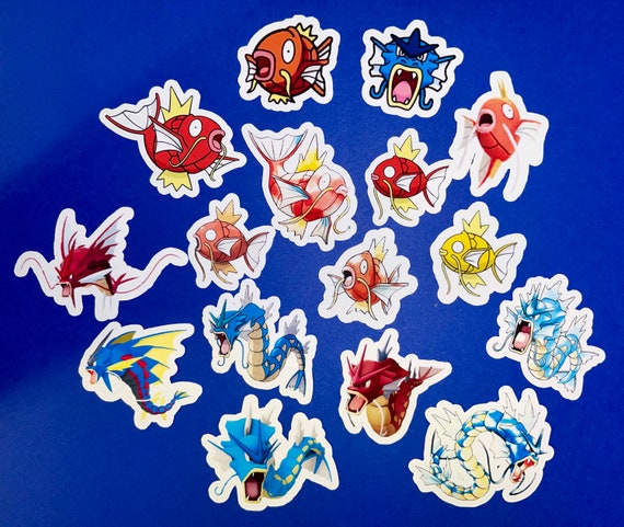 Magikarp Sticker Set - Etsy