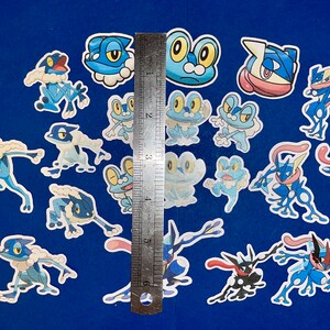 Greninja Sticker Set - Etsy
