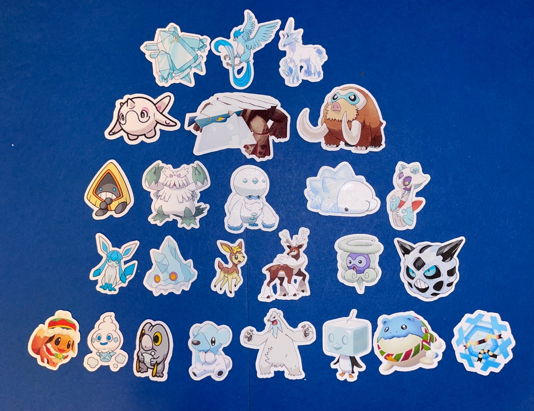 Winter Pokemon Set - Etsy