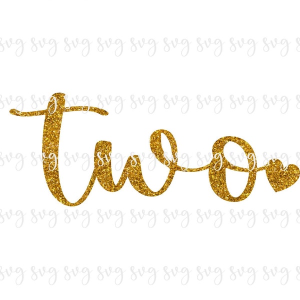 Two Hearts Svg - Etsy