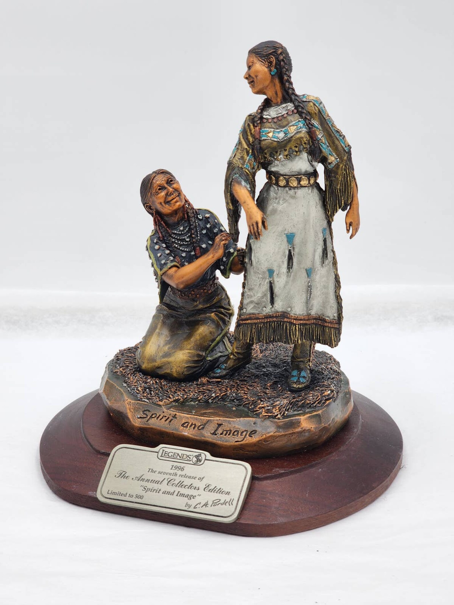 Christopher Pardell Legends Bronze Sculpture Spirit and Image Indian ...