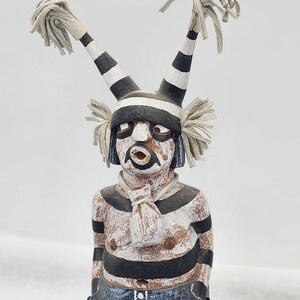 Kachina Doll Hopi Clown Watermelon Signed Grover Native American ...
