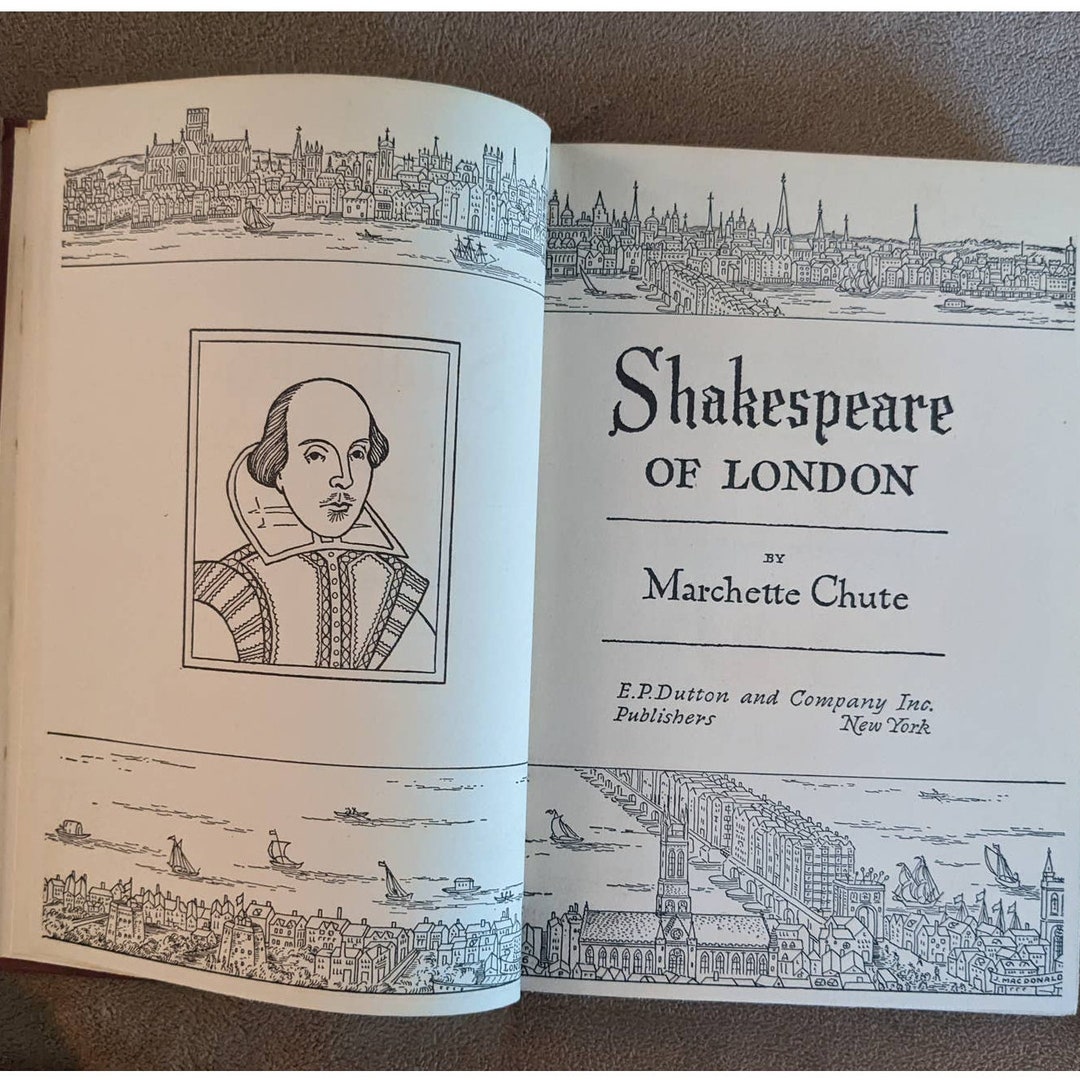Vintage Shakespeare of London First Edition Book 1949 by Marchette ...