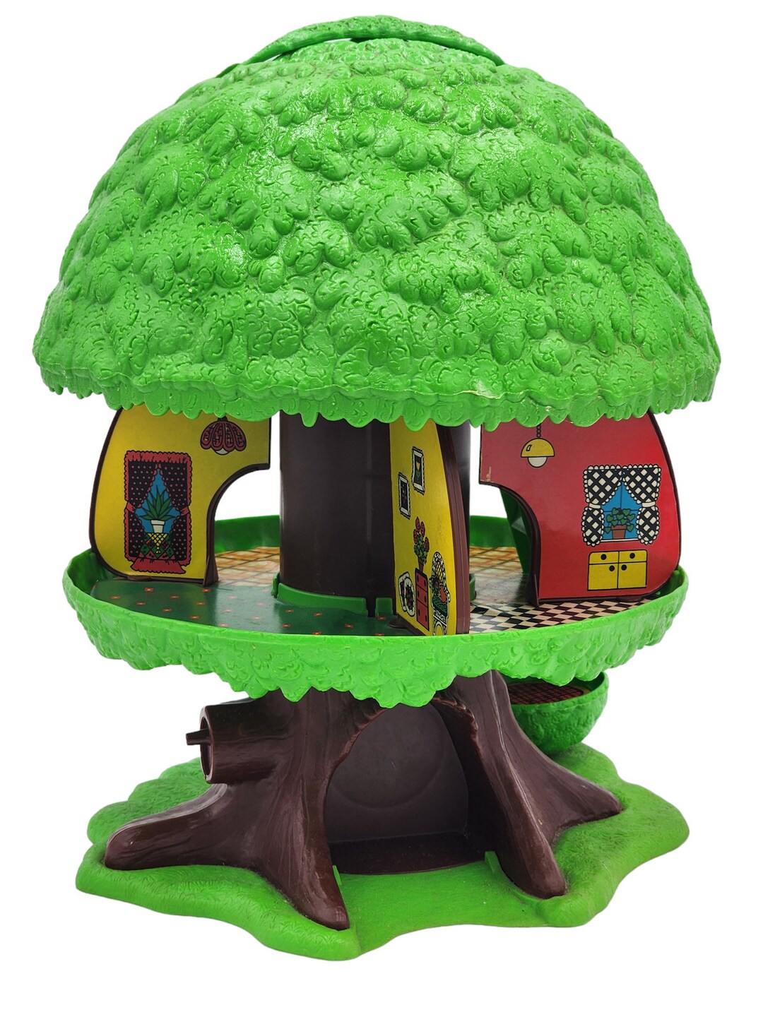 Vintage Kenner Tree Tots Family Tree House Playset 1975 General Mills ...
