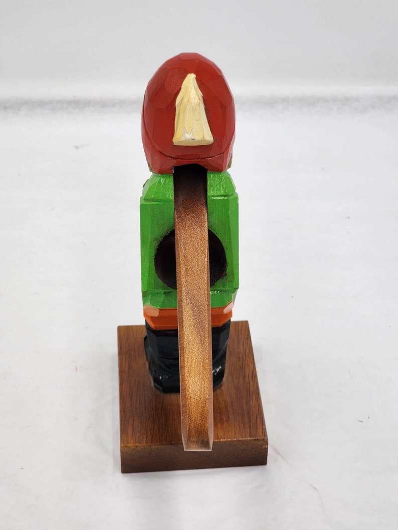 Nutcracker German Fisherman Fishing Hand Wood Carved Vintage Rare 9" - Etsy