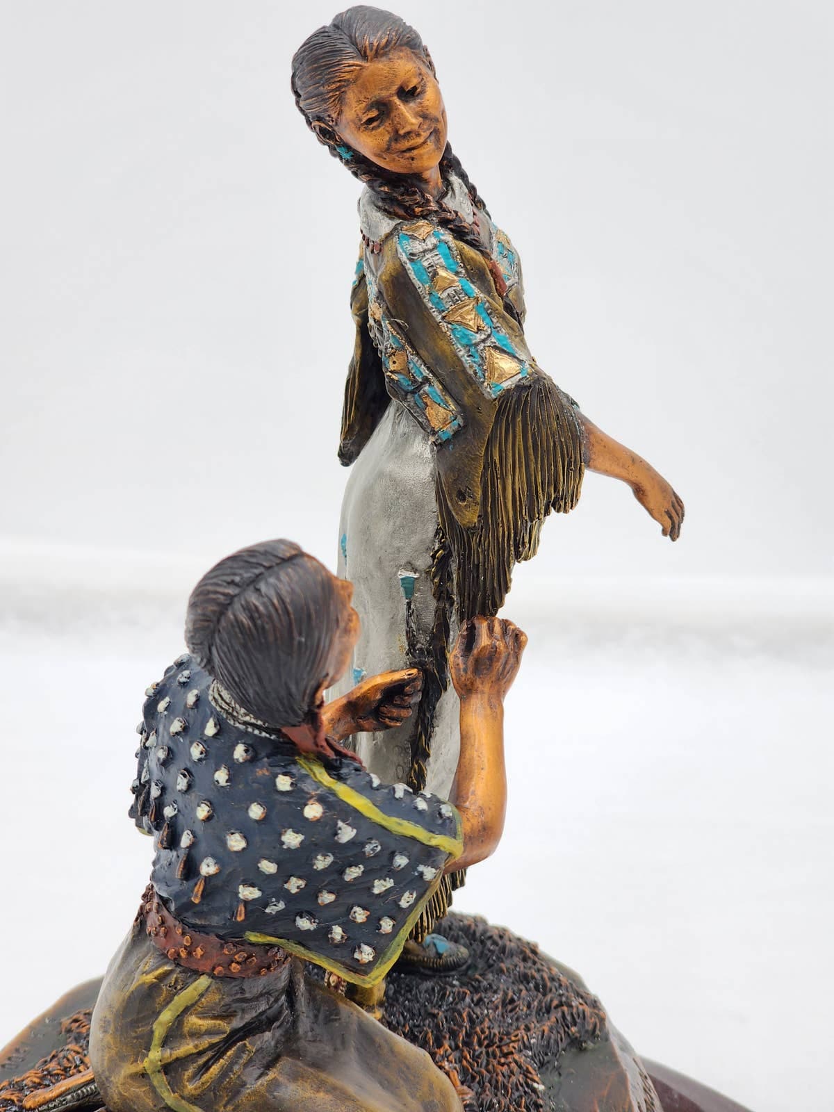 Christopher Pardell Legends Bronze Sculpture Spirit and Image Indian ...