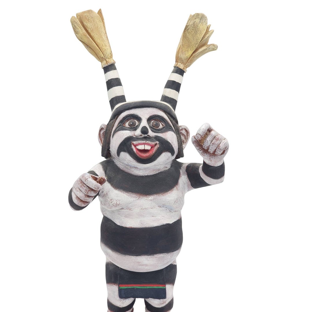 Kachina Doll Hopi Clown Neil David Vintage Native American Southwestern ...