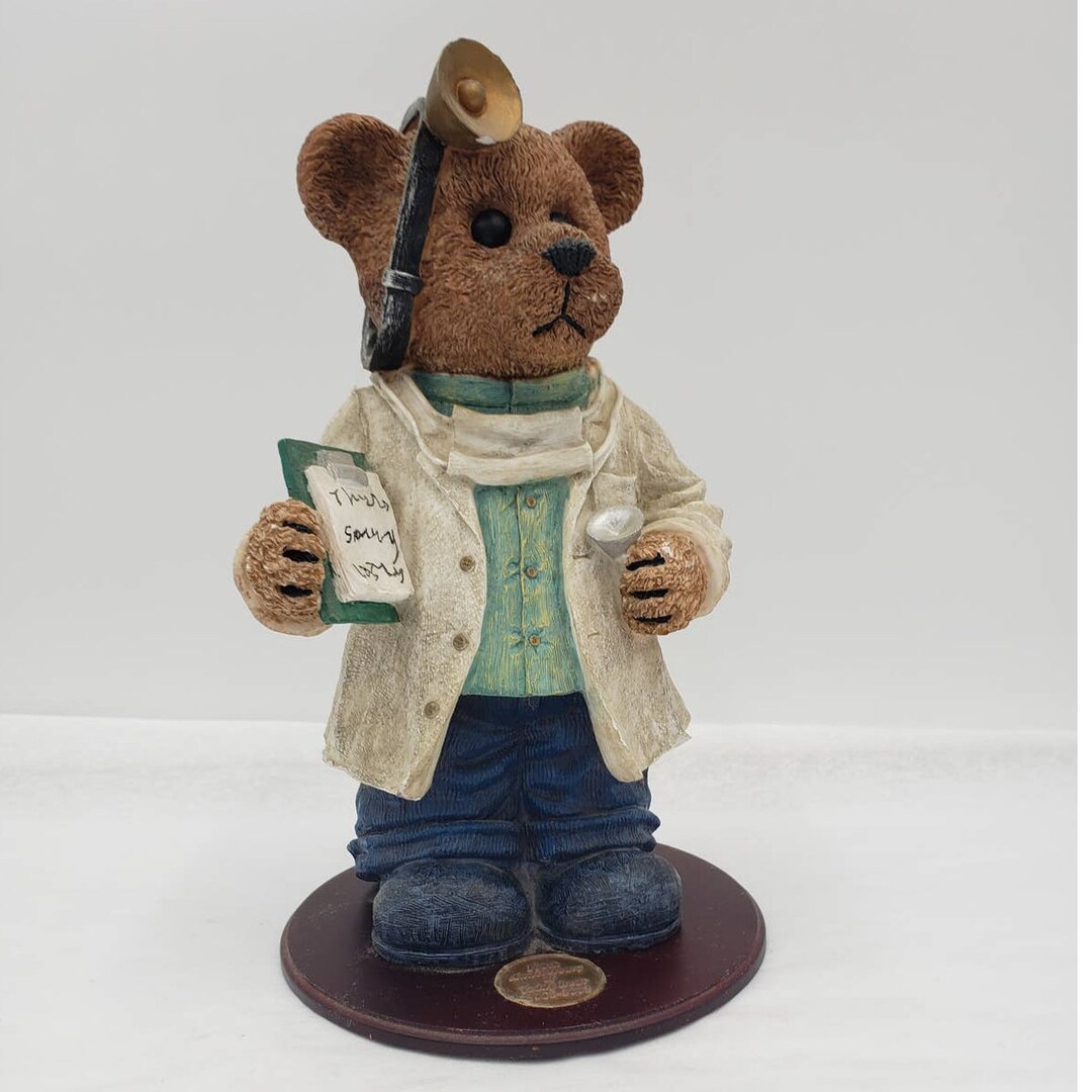 Vintage Doctor Teddy 100th Anniversary of Teddy Bear 1902-2002 9" Tall ...