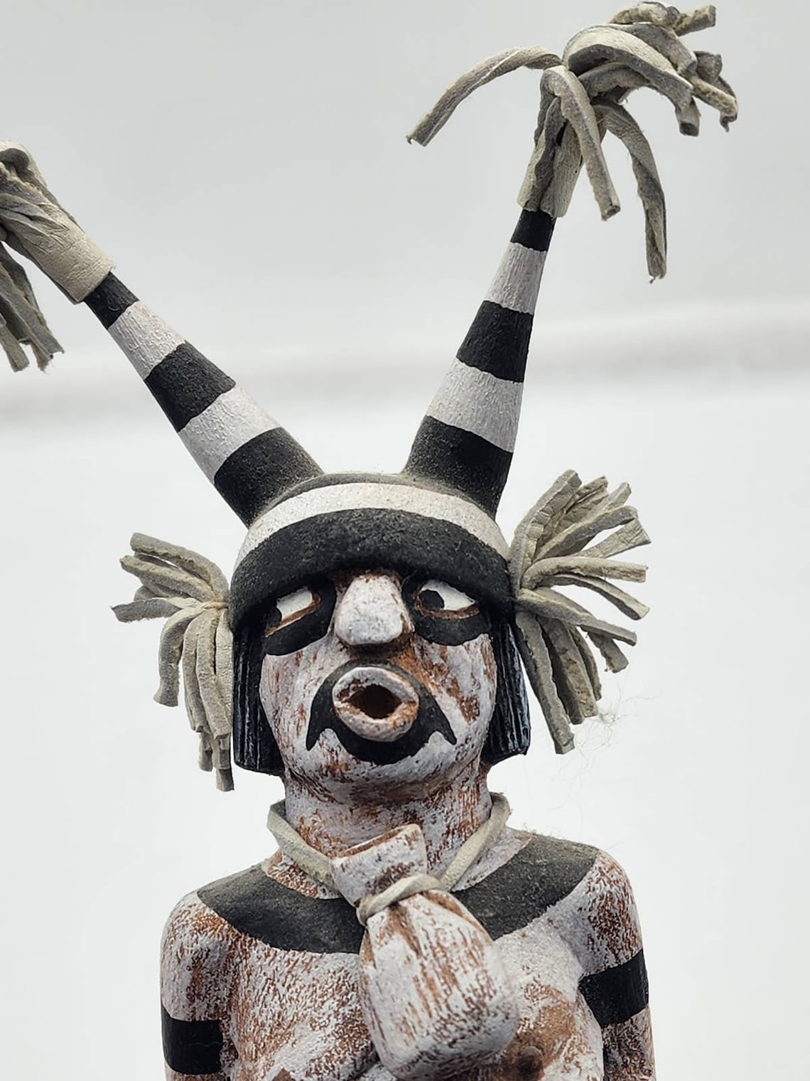 Kachina Doll Hopi Clown Watermelon Signed Grover Native American ...