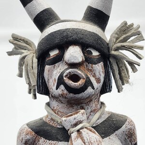 Kachina Doll Hopi Clown Watermelon Signed Grover Native American ...