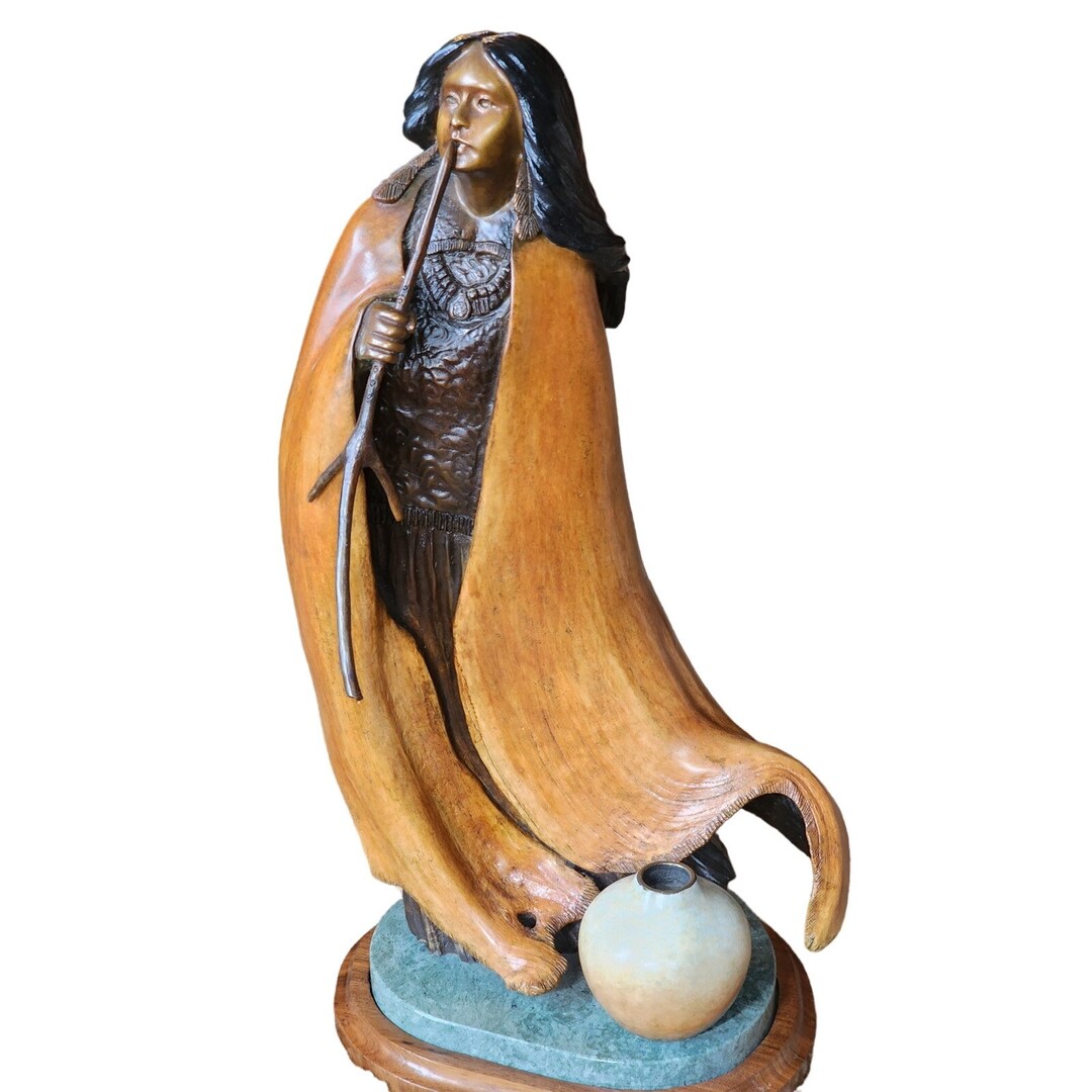 Bob Boomer Bronze Sculpture Detailed Artisan Craftsmanship Art Cloak ...