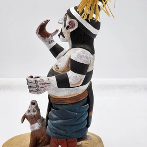 Kachina Doll Hopi Clown Dog Neil David Vintage Native American ...