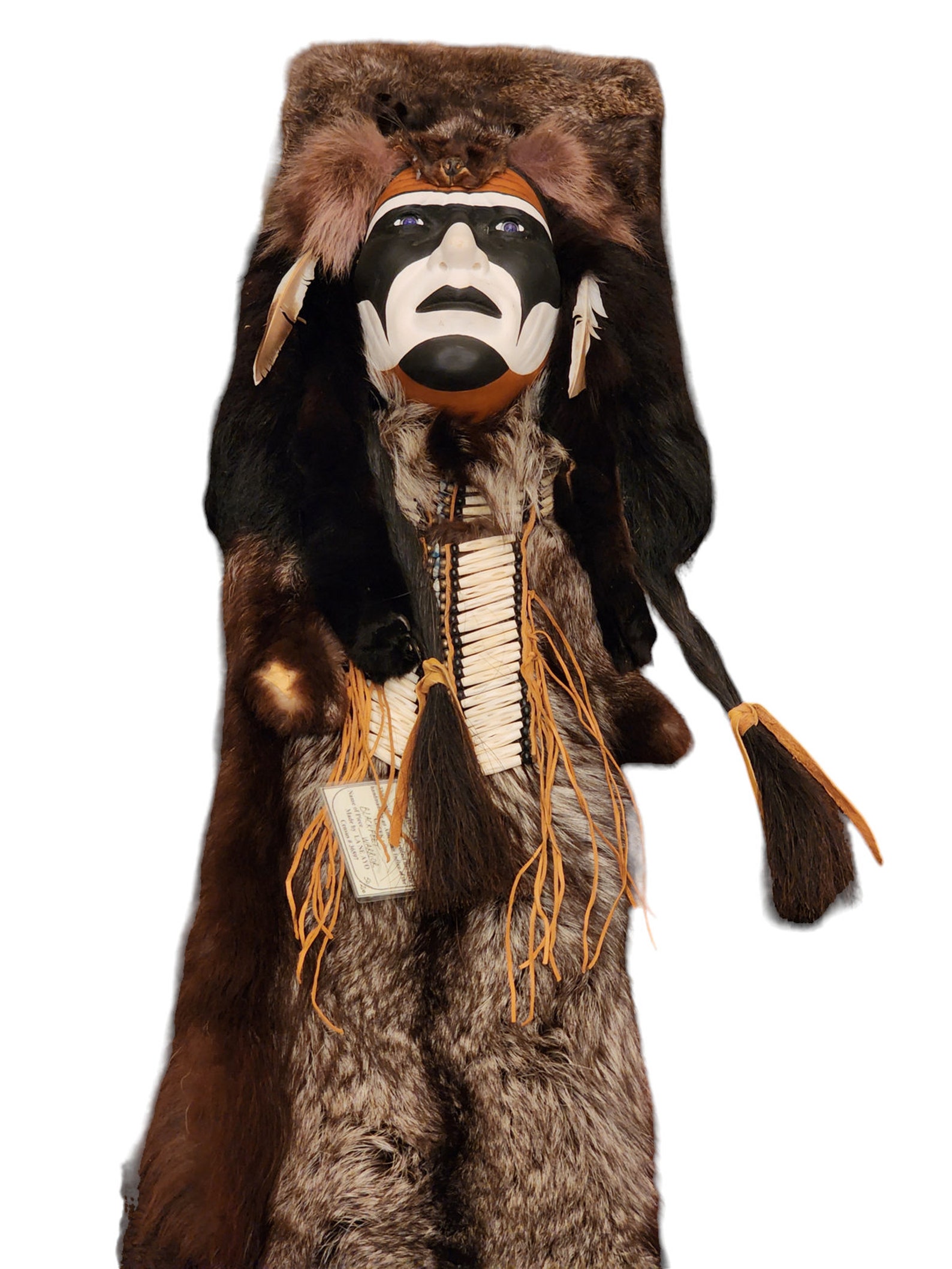 La Ne Ayo Large Spirit Mask Blackfeet Warrior Native American Limited ...