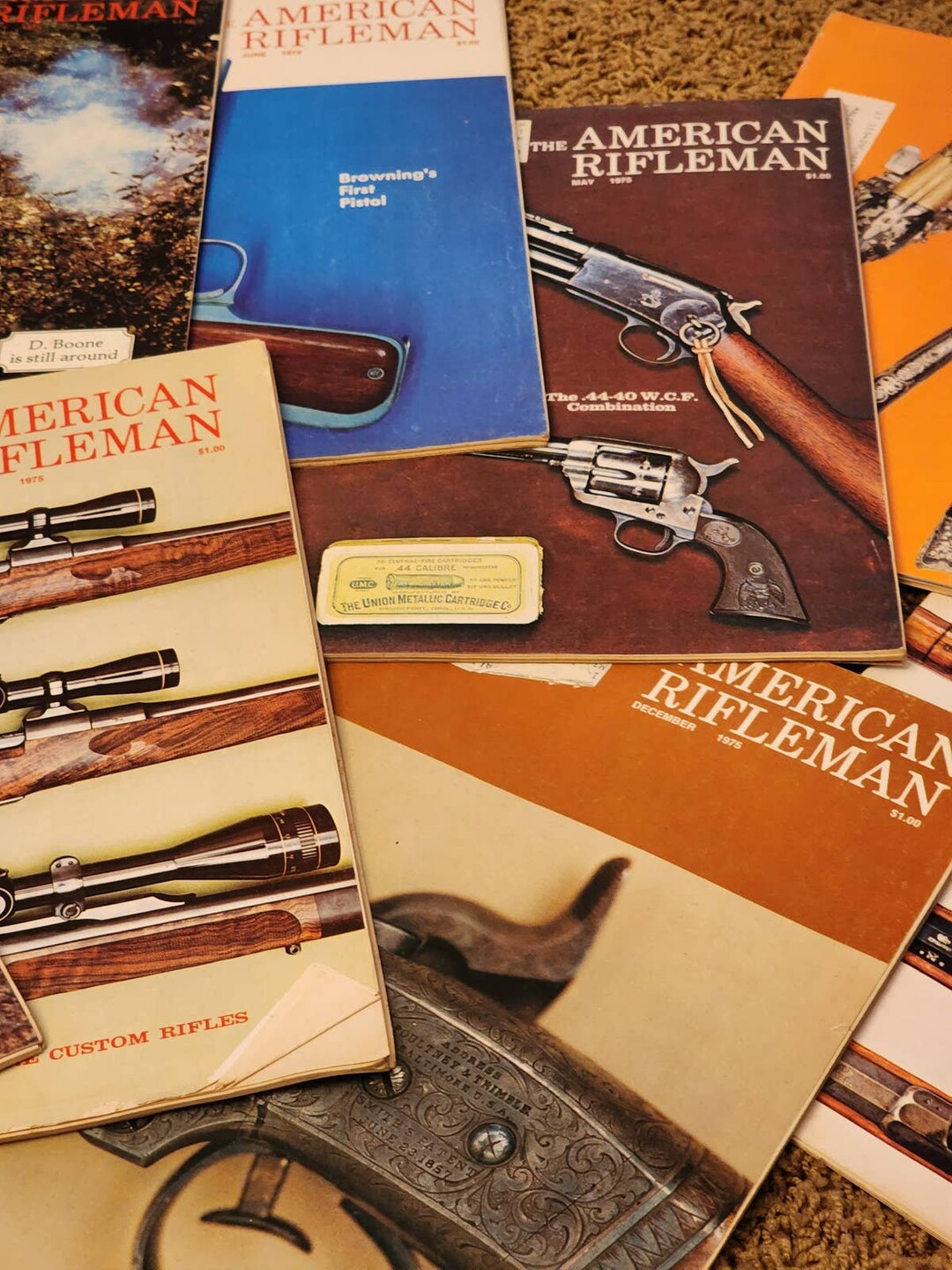 1975 the American Rifleman Magazine Lot 9 Vintage American History Hunting NRA - Etsy