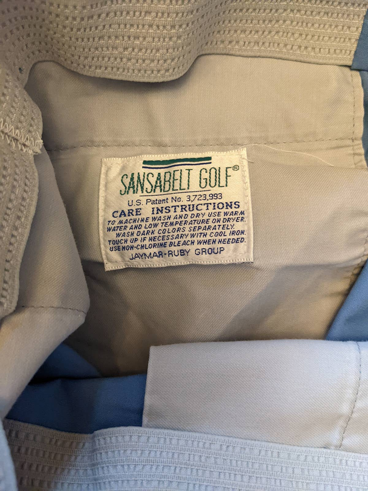 Vintage Sansabelt Light Blue Golf Mens Pants Jaymar Ruby Size Large - Etsy