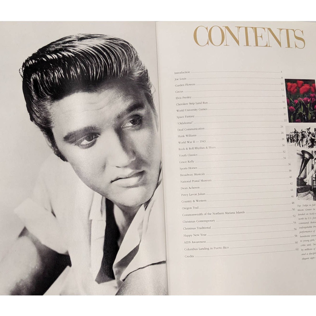 1993 Commemorative Stamp Collection Book Elvis Presley Hank - Etsy