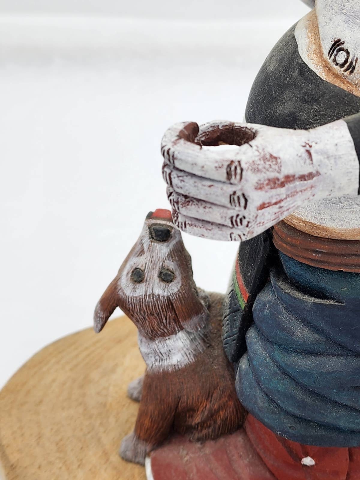 Kachina Doll Hopi Clown Dog Neil David Vintage Native American ...