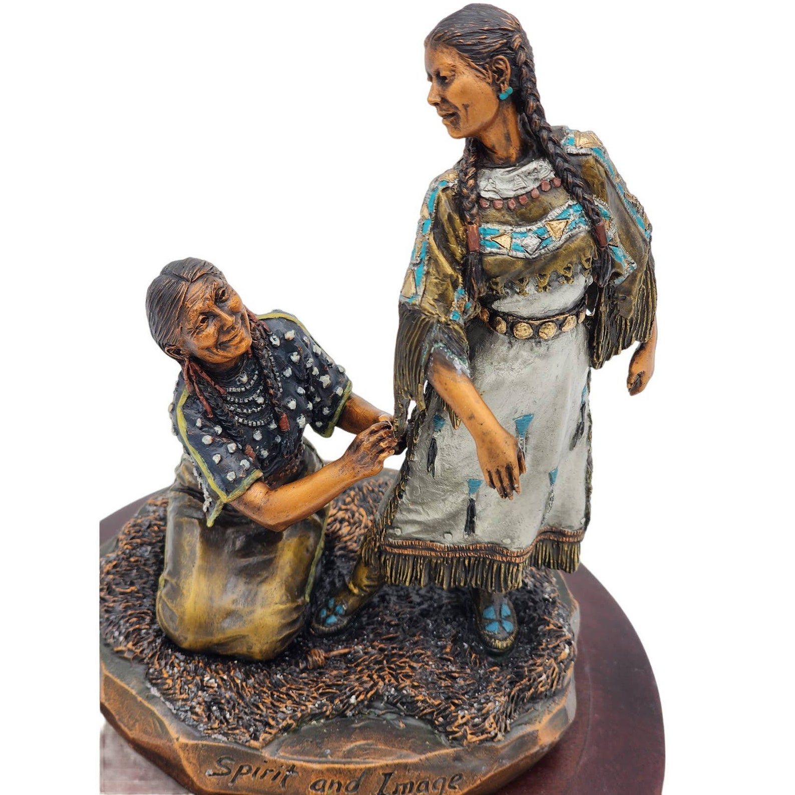 Christopher Pardell Legends Bronze Sculpture Spirit and Image Indian ...