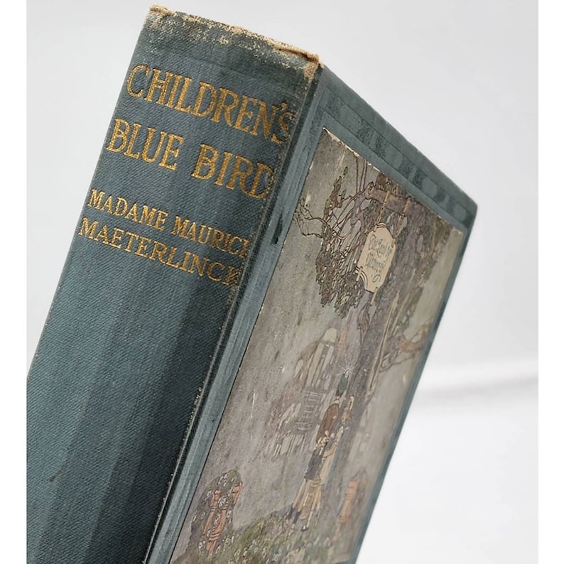 Childrens Blue Bird by Georgette Leblanc First Edition Antique ...