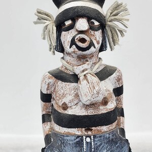 Kachina Doll Hopi Clown Watermelon Signed Grover Native American ...