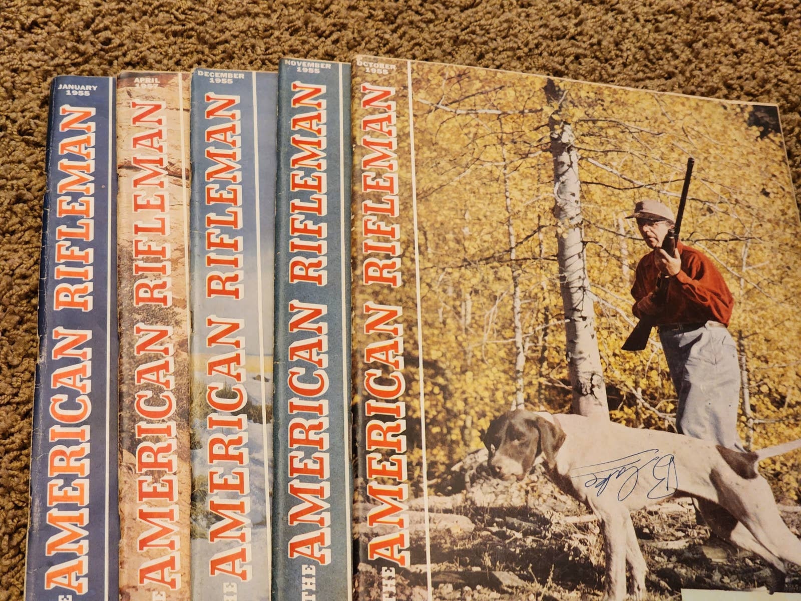 1950s the American Rifleman Magazine Lot 5 Vintage American History ...