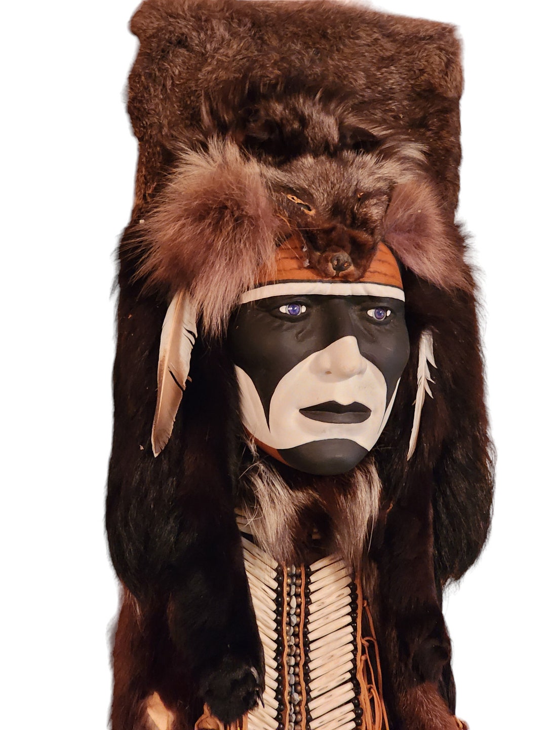 La Ne Ayo Large Spirit Mask Blackfeet Warrior Native American Limited ...