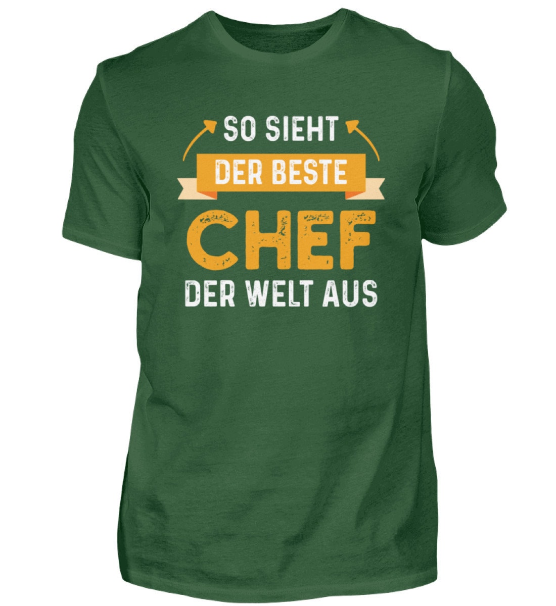 Bester Chef Boss Vorgesetzter der Welt Geschenk Lustiges Herren Shirt ...