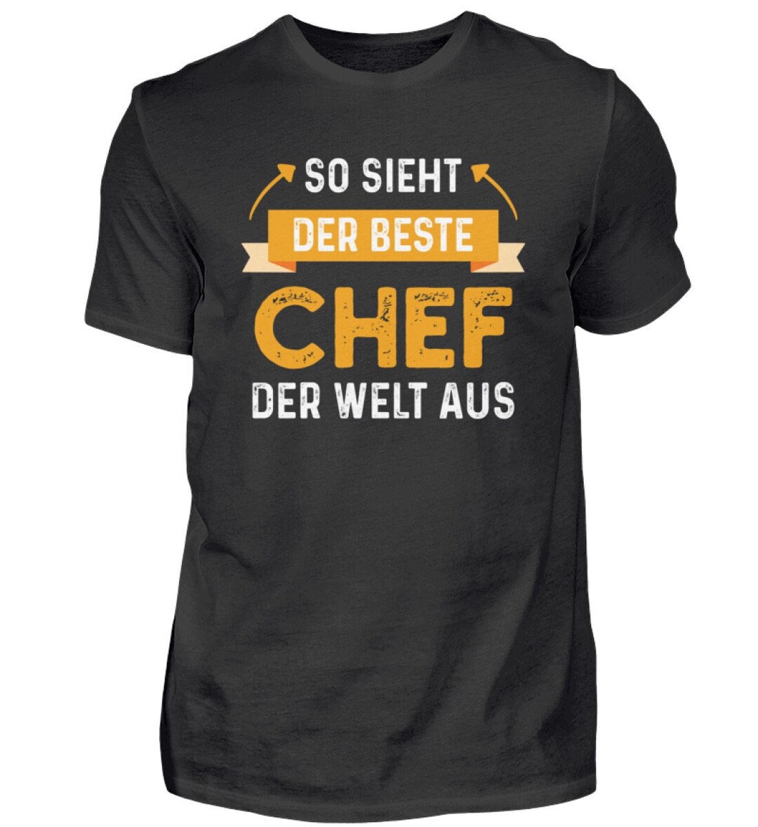 Bester Chef Boss Vorgesetzter der Welt Geschenk Lustiges Herren Shirt ...