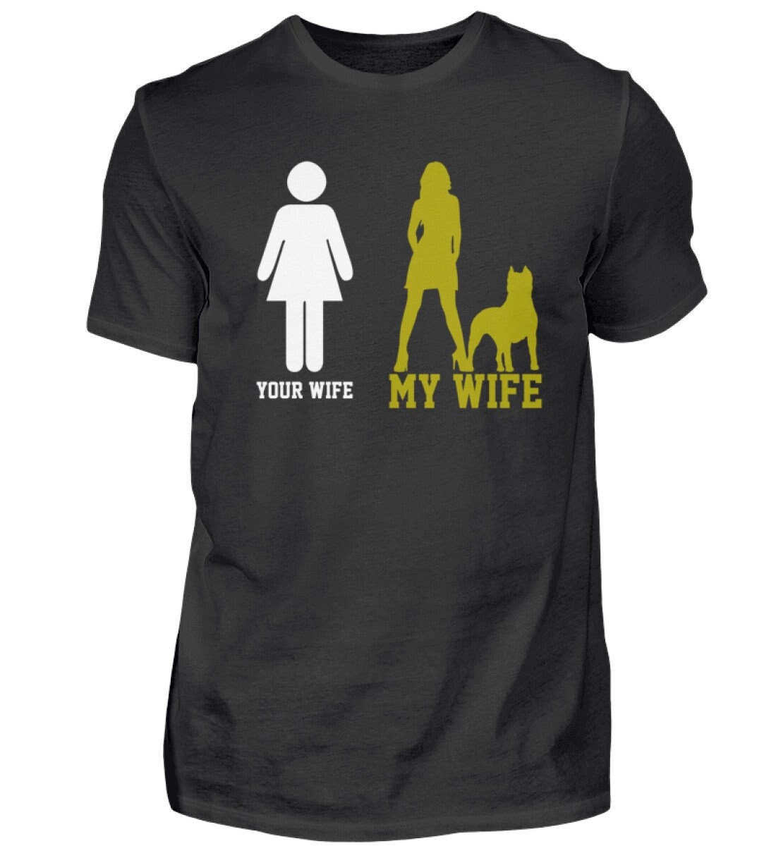 Pit bull My Wife Your Wife Lustiges Herren Shirt - Etsy.de