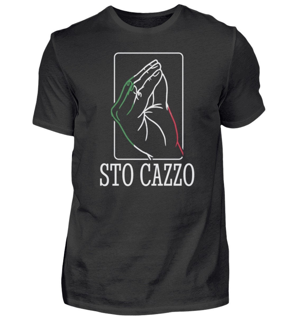 Italienische lustige Sto Cazzo Sprüche Z Herren Shirt - Etsy.de