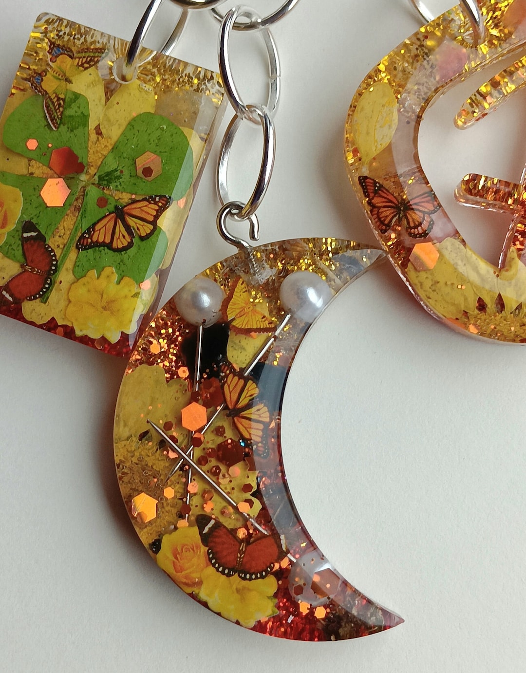 Sagittarius Keychain Set - Etsy