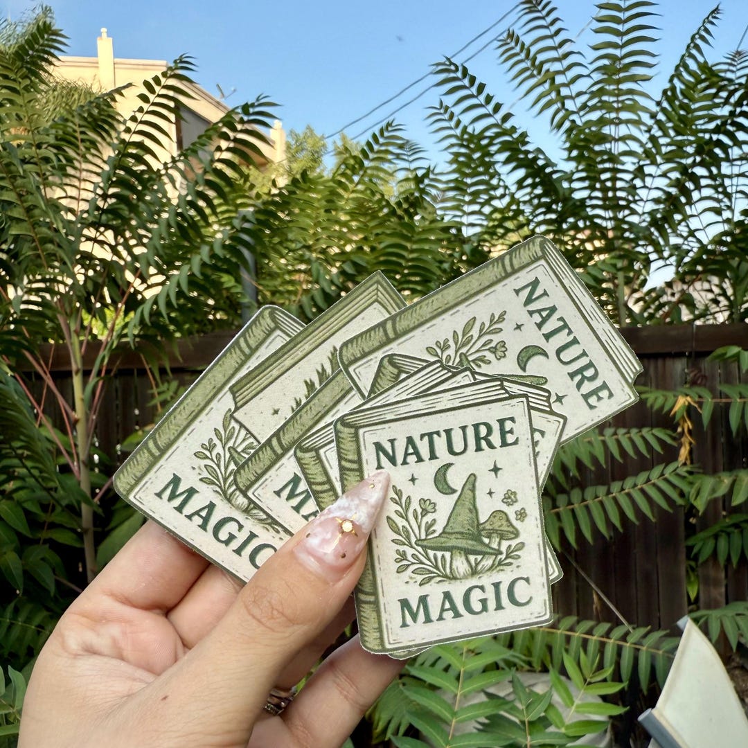 Magical Witchcore Nature Magic Book - Etsy