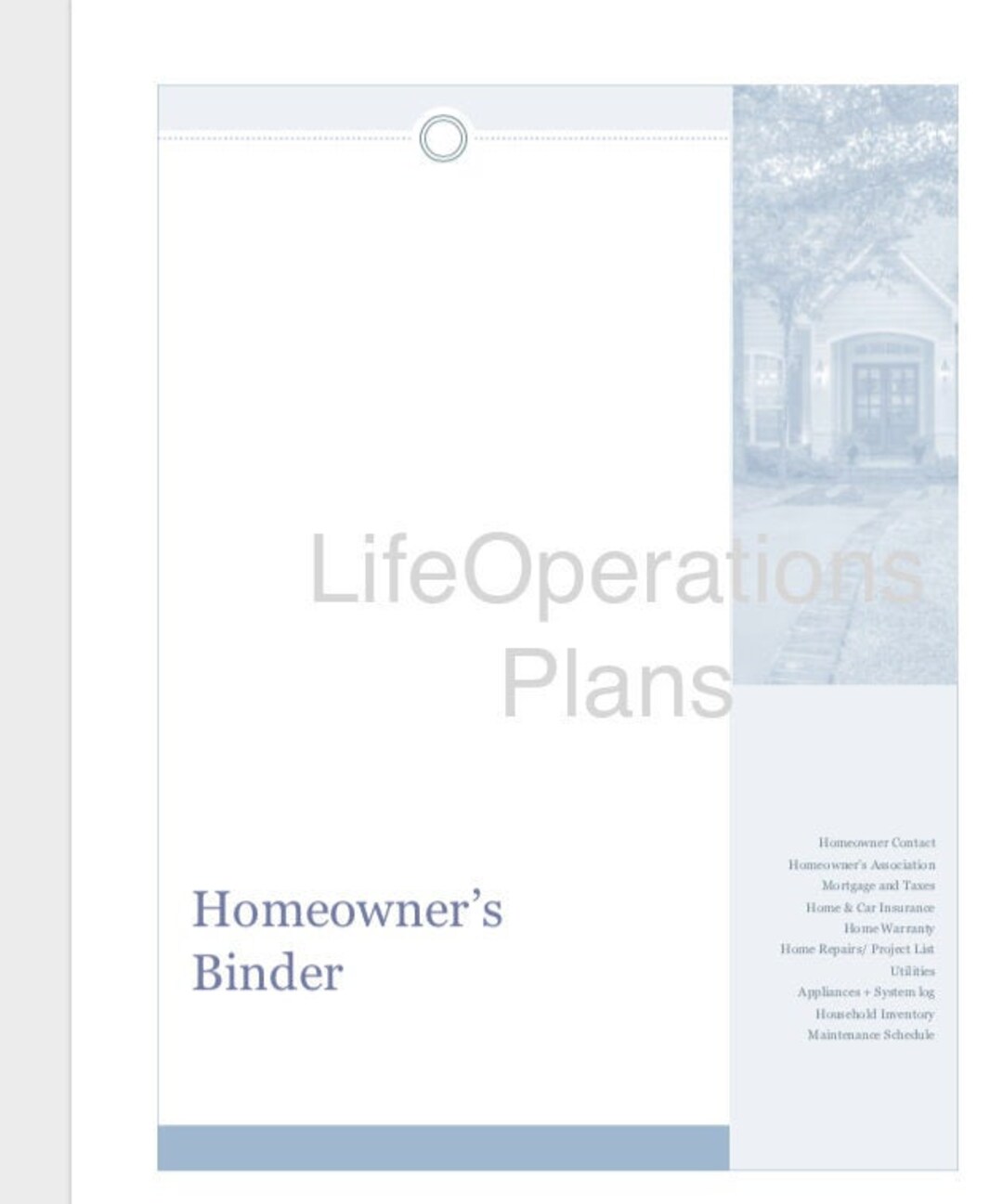 Homeowner's Binder - Etsy