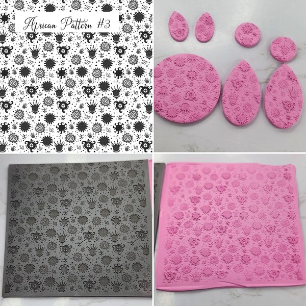 Polymer Clay Texture Sheet - Etsy