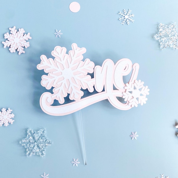 Winter Cake Topper - Etsy