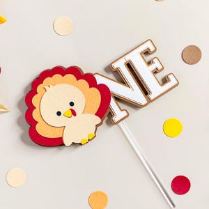 ONE Little Turkey Cake Topper, Thanksgiving 1st Birthday Party Decor ...