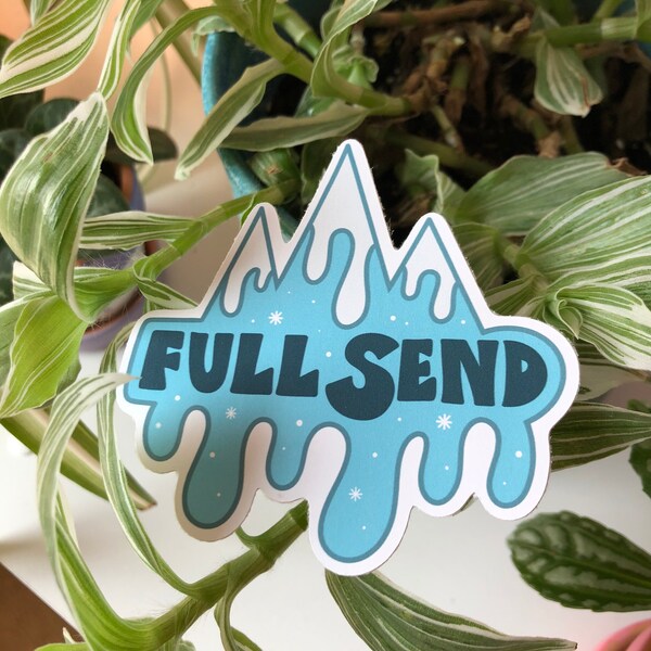 Full Send Sticker - Etsy