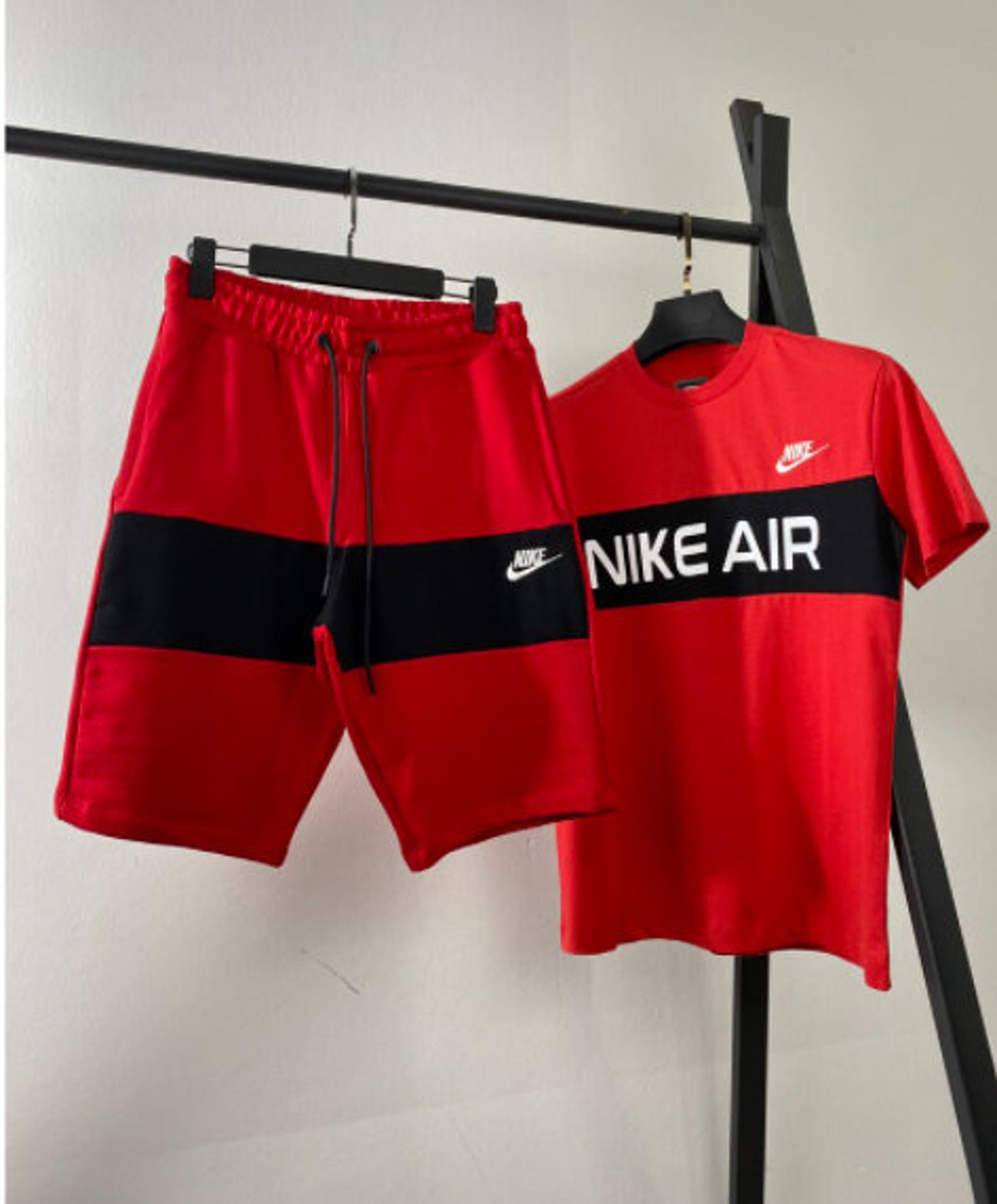 Summer Nike Shirt Shorts Sets Mens Tshirt Short Set Etsy