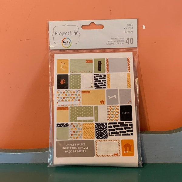 Project Life Cards - Etsy