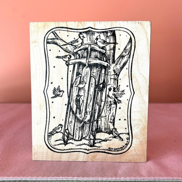 Winter Rubber Stamps - Etsy