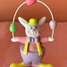 Vintage Avon Easter Bunny Figurines includes 3 Figurines Easter/spring ...