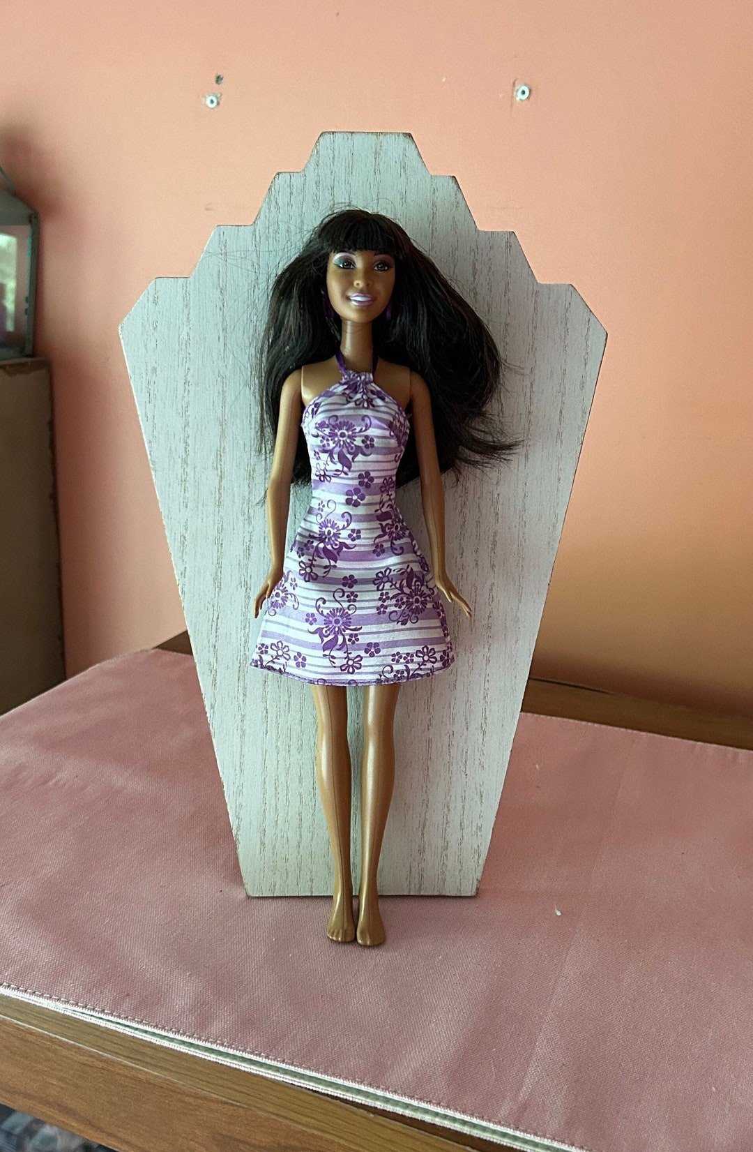 Vintage 1999 Mattel Barbie Doll Tan Complexion Long Hair With Bangs ...