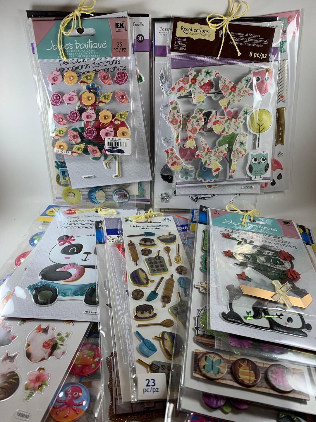 Sticker Packs/lots (various Packets, 6 in Each) Correspondence ...